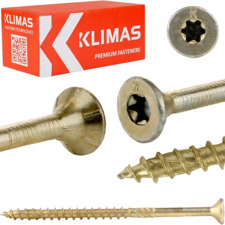 Építőipari csavarok, Wkret-Met, 6x200mm, 100 db, TORX kúpos fej - eMAG.hu