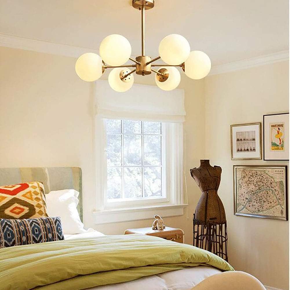 Pendul Gold Modern 6 Globuri soclu E27 ZenLED® - eMAG.ro
