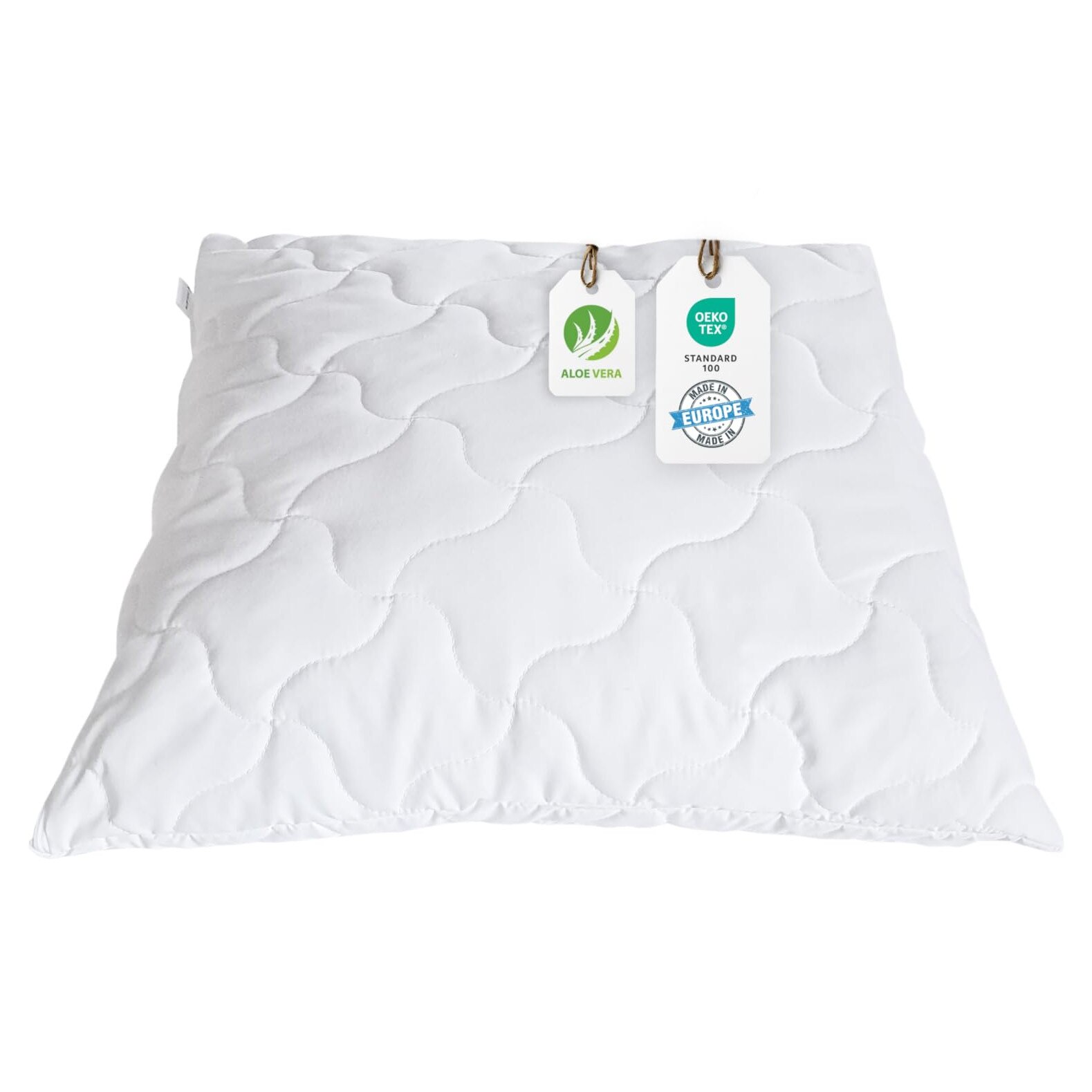 Perna Blue Moon Cu Aloe Vera 80X80, Perna De Dormit Confortabila, Perna ...