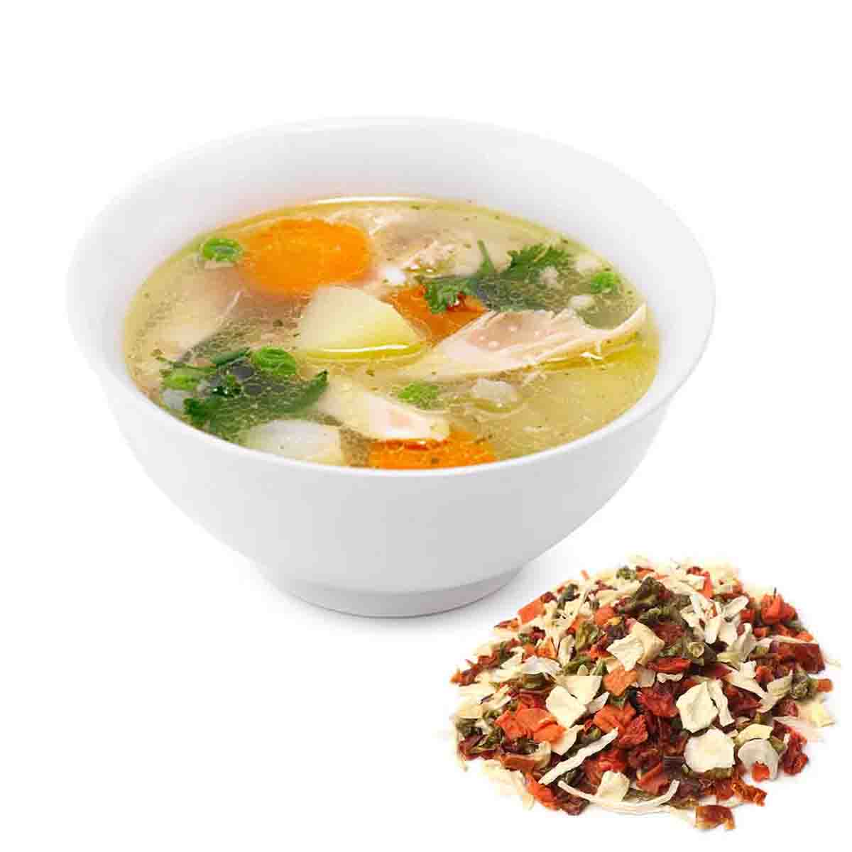 Amestec Legume Deshidratate Supa, Fara Sare, Fara MSG - 250g - eMAG.ro