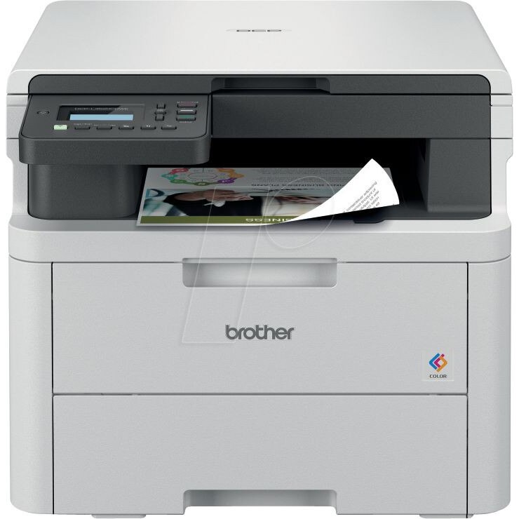 Imprimanta multifunctionala laser color Brother DCP-L3520CDWE, A4, USB ...