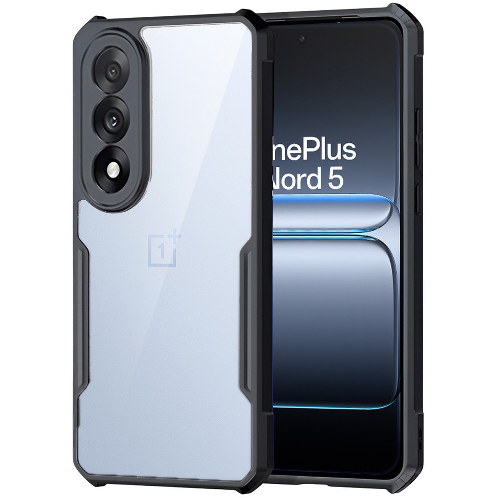 Husa telefon OnePlus Nord 5, AntiDrop Hybrid, neagra, dimensiuni ...