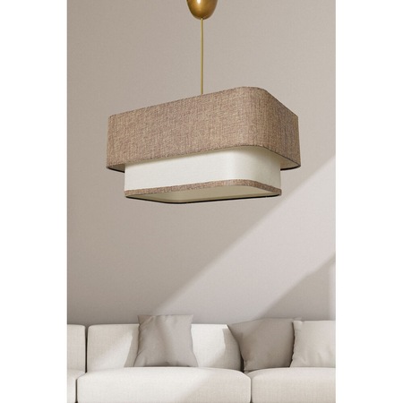 Lustra Opviq, 390FLH1649, Varianza - crem, bej, culoare bej, candelabru ...