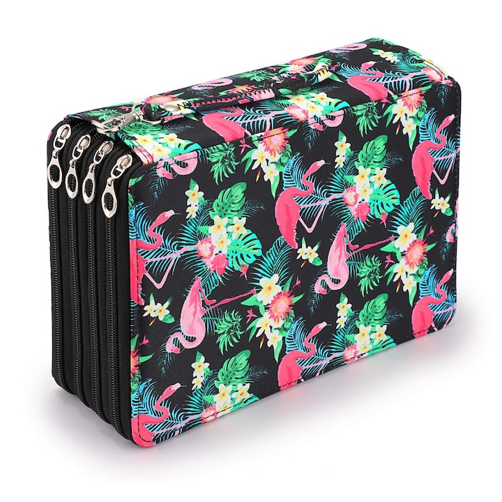 flamingo pencil case