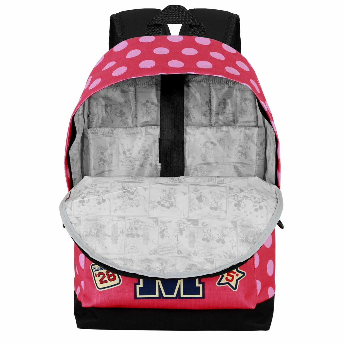 Ghiozdan Copii Minnie Mouse Roz 31x18x44 cm Unisex Scolar - eMAG.ro