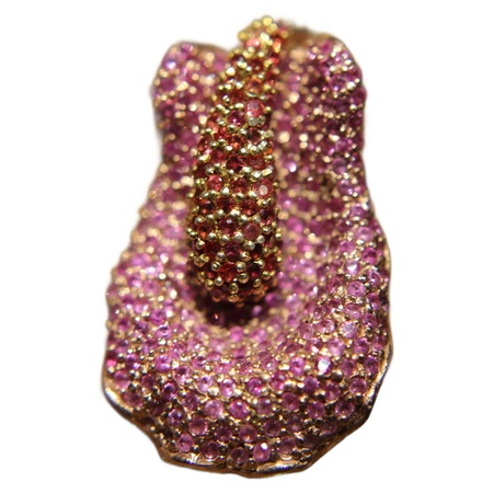 Inel Songea cu orhidee si safir, model 925, model r14 - eMAG.ro