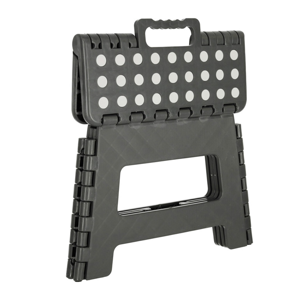 Scaun pliabil cu platforma, scaun turistic pliabil, antiderapant, 150 ...