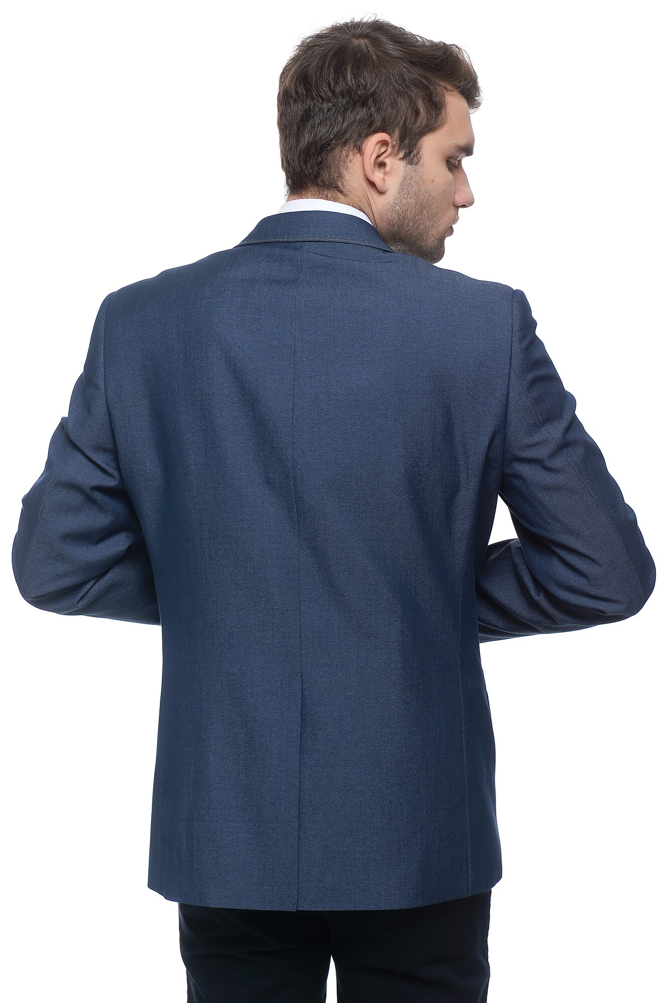 Sacou office indigo pentru barbati 7SQUARE 54 - eMAG.ro