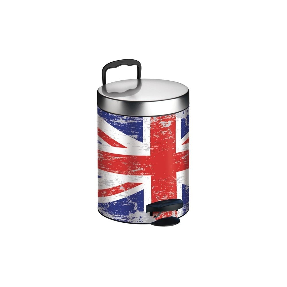 Cos menajer metalic Union Jack Meliconi, 14 L - eMAG.ro