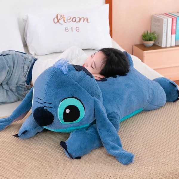 Jucarie de plus Lilo si Stitch model de desene animate mare 45 cm - eMAG.ro
