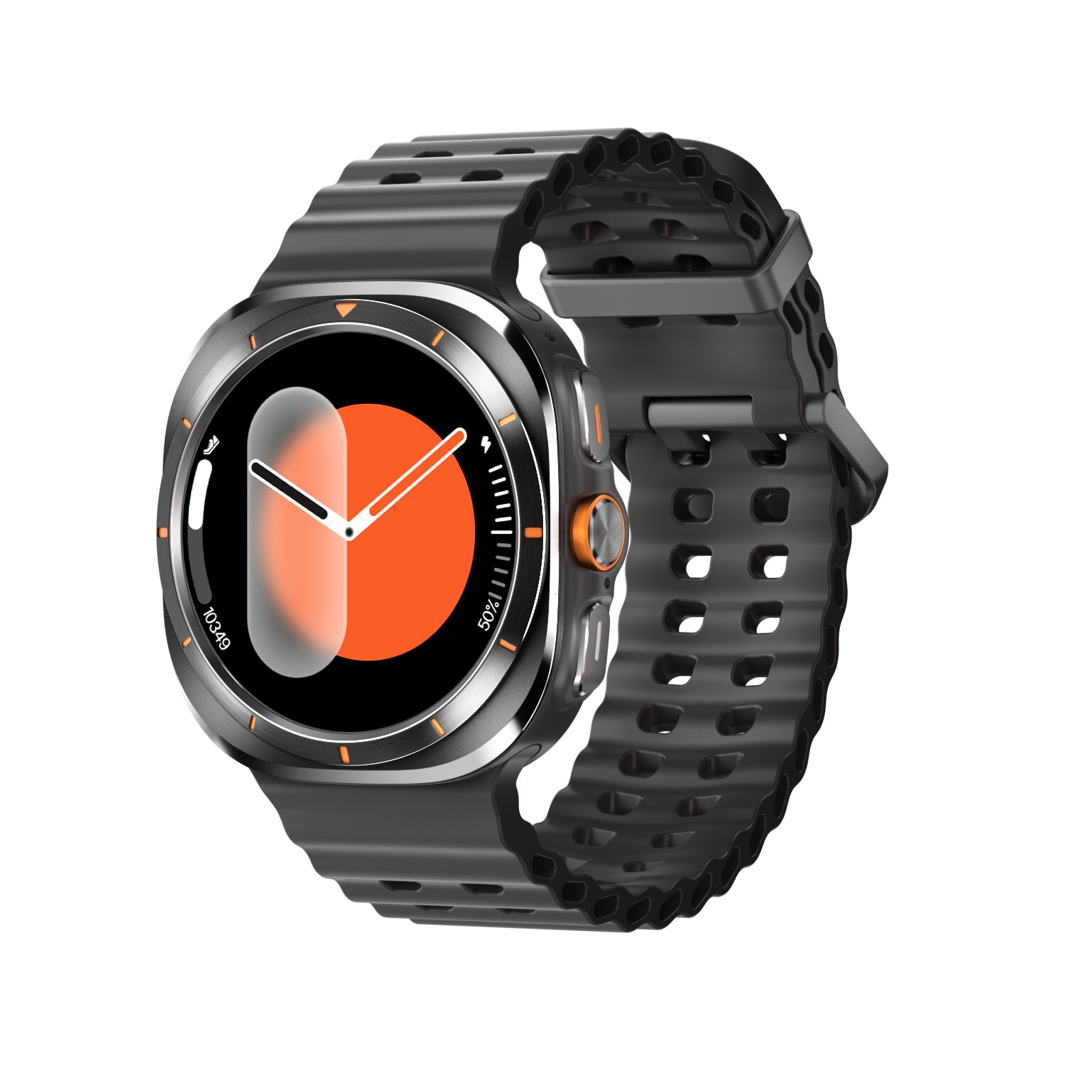 Smart Watch Ultra 1.43" AMOLED Negru - Apeluri Bluetooth, Incarcare ...