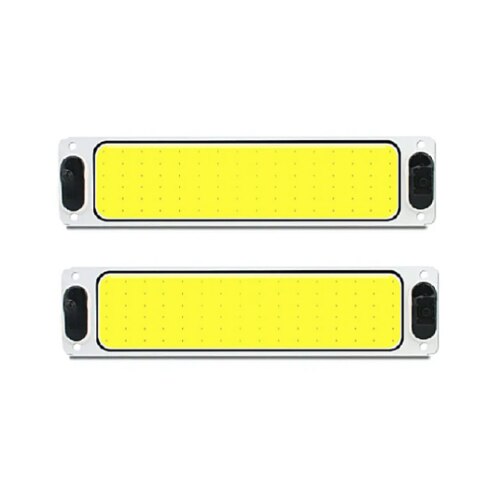 Set 2 Plafoniere auto LED 300mm universale 12 24V dube rulote camioane ...