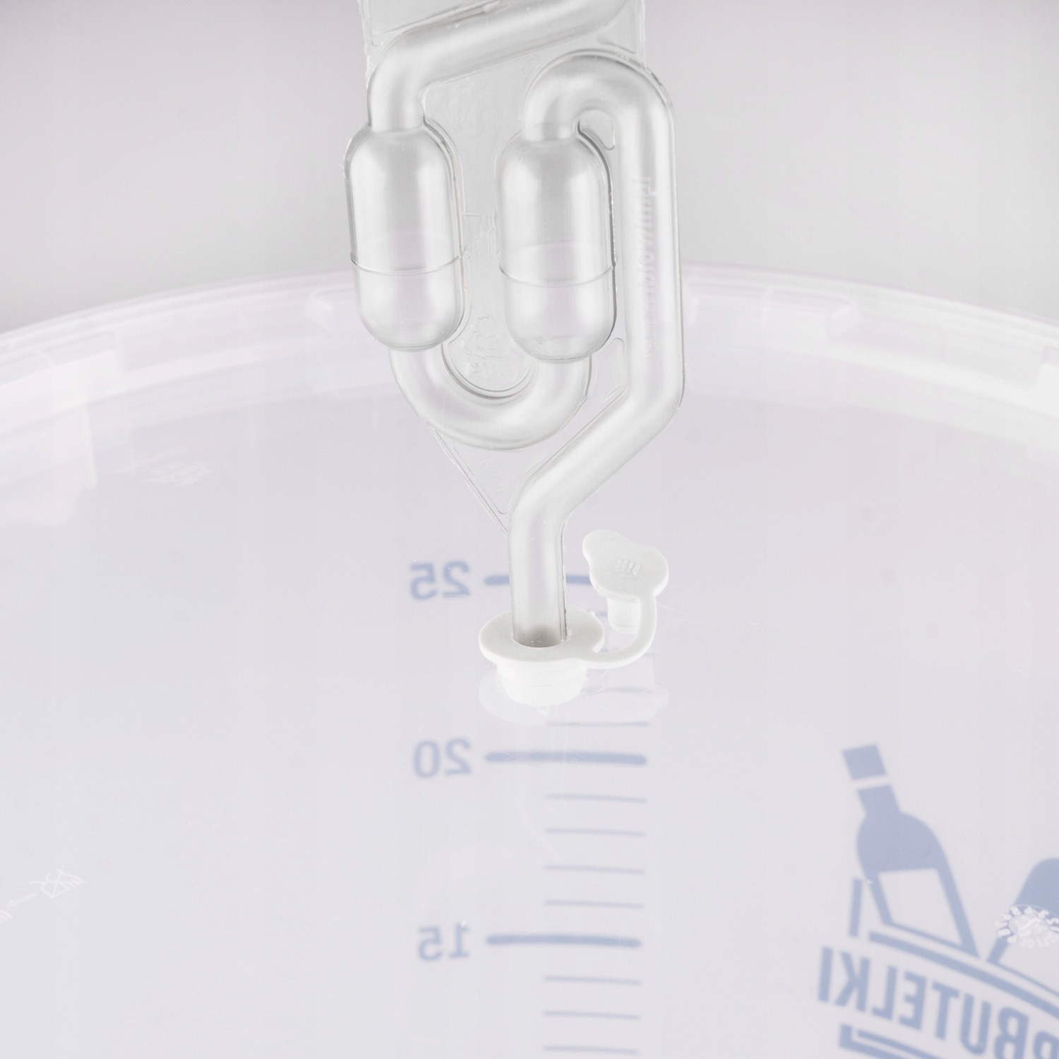 Butoi De Fermentare, Superbutelki, Transparent, Cu Scara, Capac Si ...