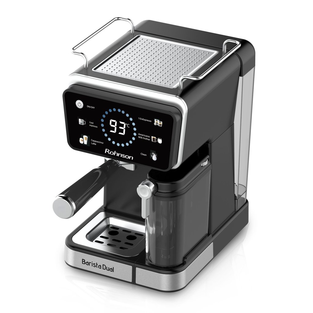 Espressor automat Rohnson R98082, espresso si cappuccino Hot & Cold ...