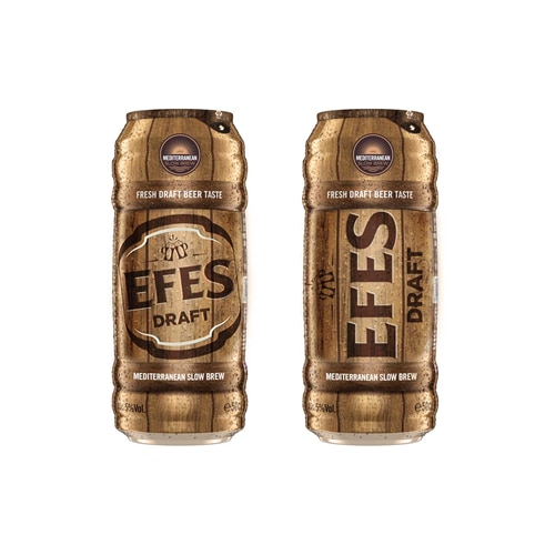 EFES Draft Bere Blonda Doza SGR 24 x 0, 5 L - eMAG.ro