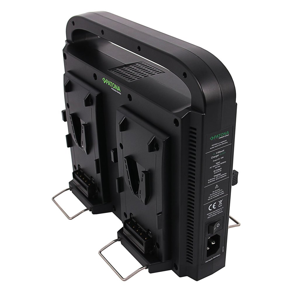 Incarcator Patona cu functie Power Bank si cablu 4-Pin XLR pentru 4x ...
