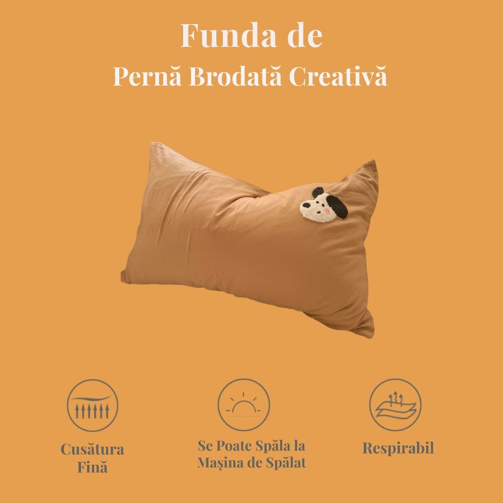 Set de fete de perna creative 2 bucati 50*70cm – Broderie adorabila cu ...
