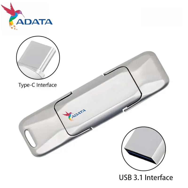 Stick USB ADATA 2TB USB-C Type-C OTG USB 3.0, cu driver pentru stilou ...