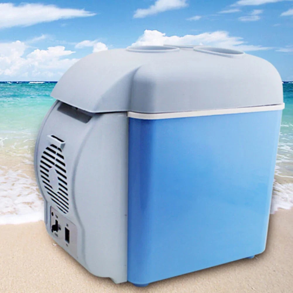 Frigider auto portabil, 12V, 7.5 l, Functie de racire si incalzire ...