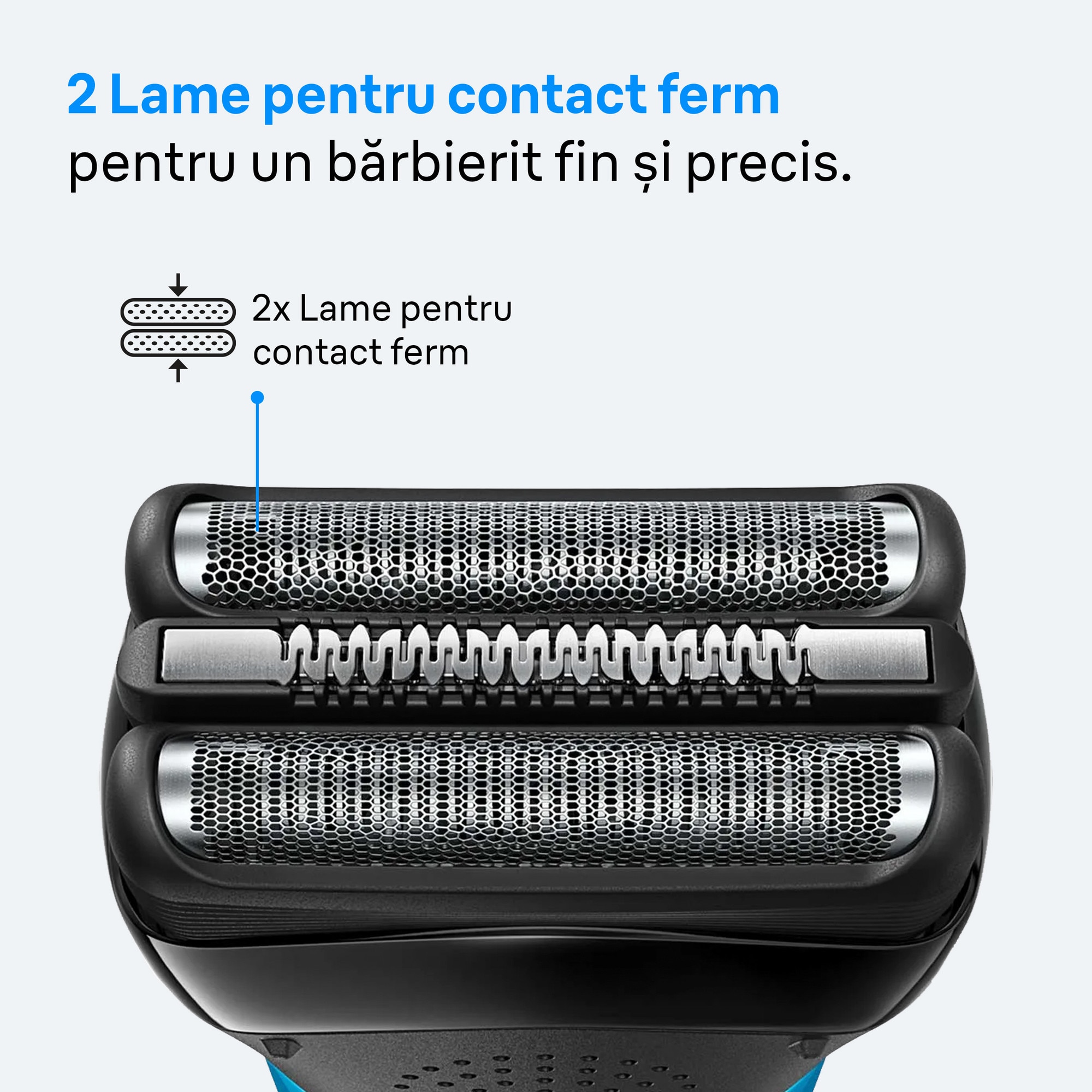 Aparat electric de ras Braun Seria 3 300S, 3 Lame Flexibile, Utilizare ...