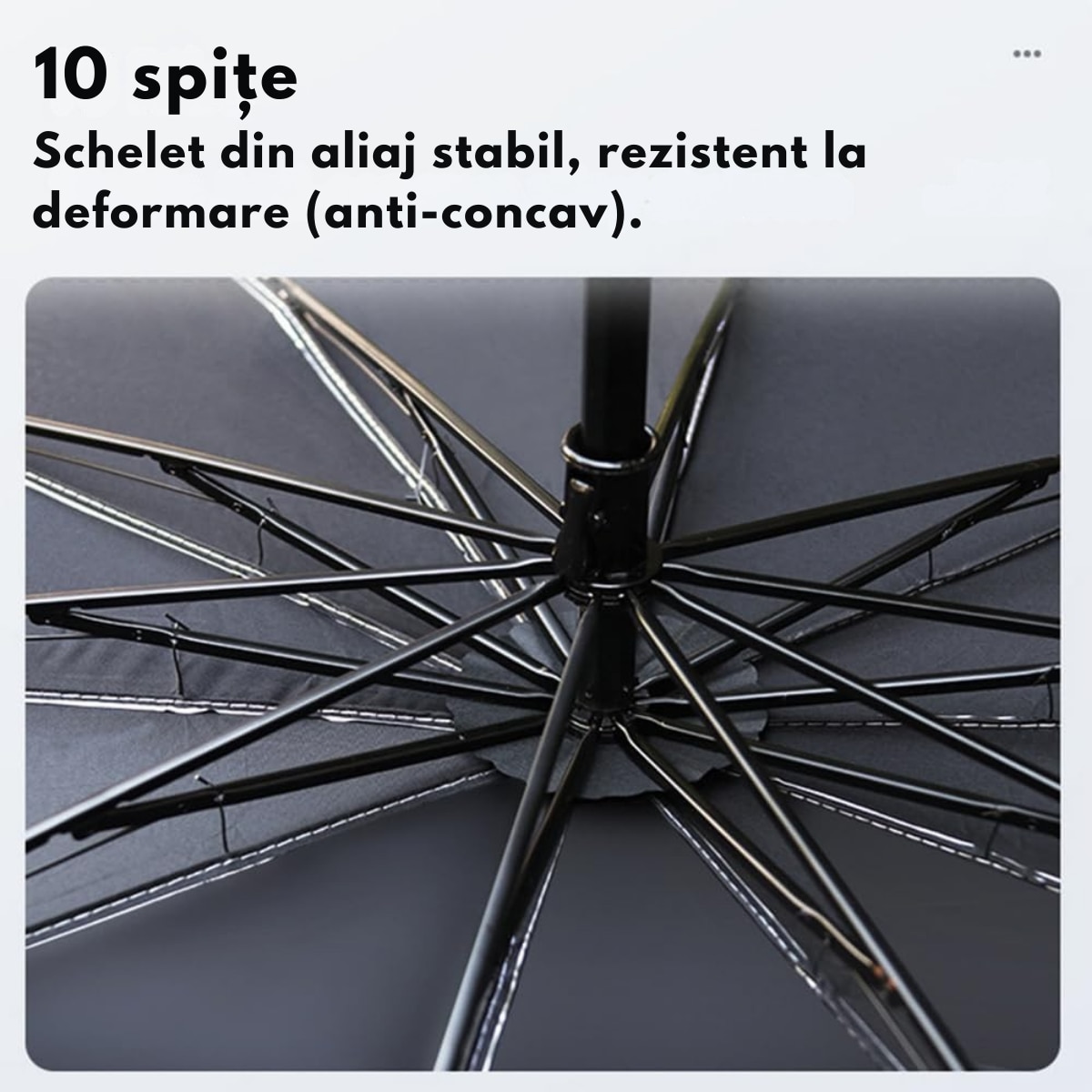 Parasolar Auto tip Umbrela Retractabila, Protectie Solara UV pentru ...
