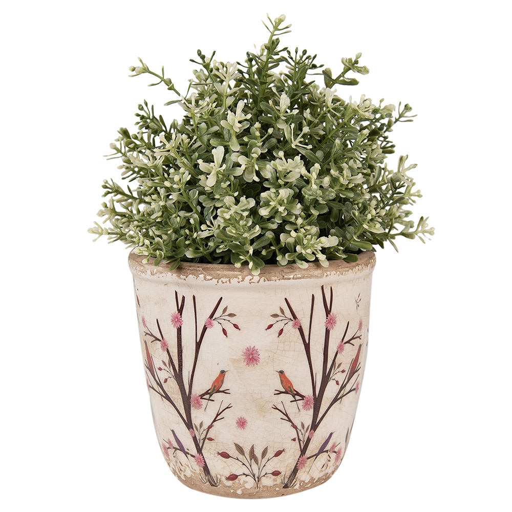 Ghiveci flori ceramica multicolora Ø 14x13 cm - eMAG.ro