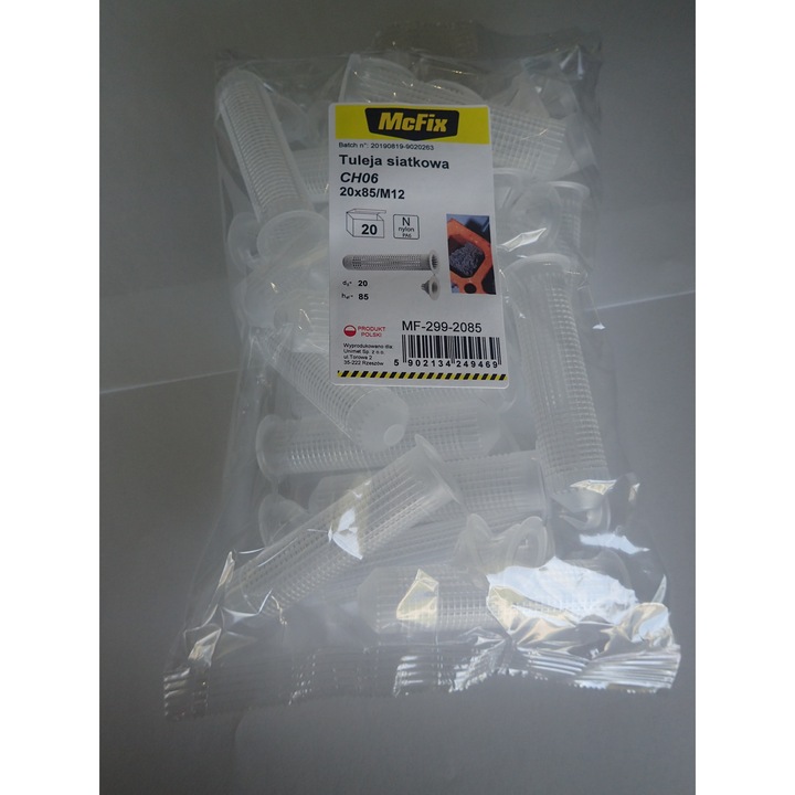 MANSON PLASTIC RETICULAR PENTRU RASINI 20*85MM 20BUC - MF-299-2085 ...