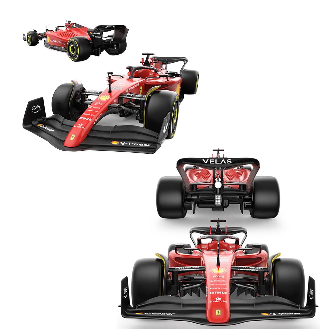 Masina formula F1 cu volan 1:12, telecomanda 4 canale, 4 functii ...