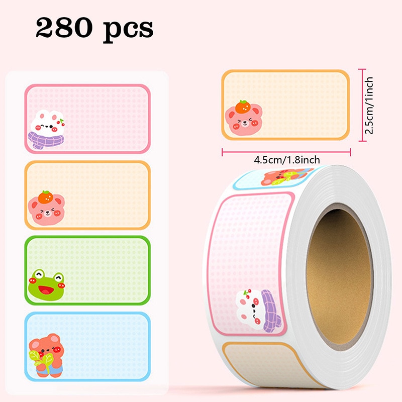 Set stickere，Etichete autocolante colorate din PVC, patrate ...