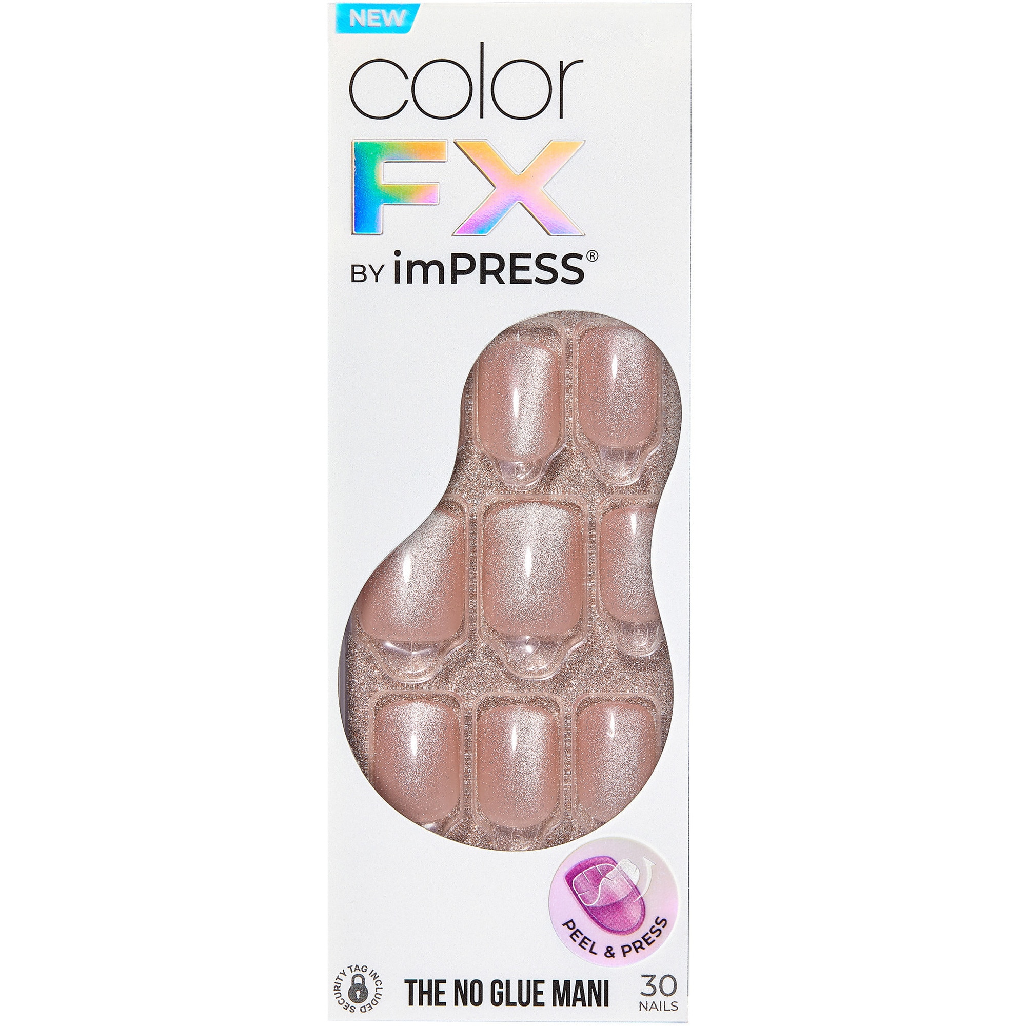 Unghii False KISS imPRESS Color FX - Starstruck, 30 buc - eMAG.ro