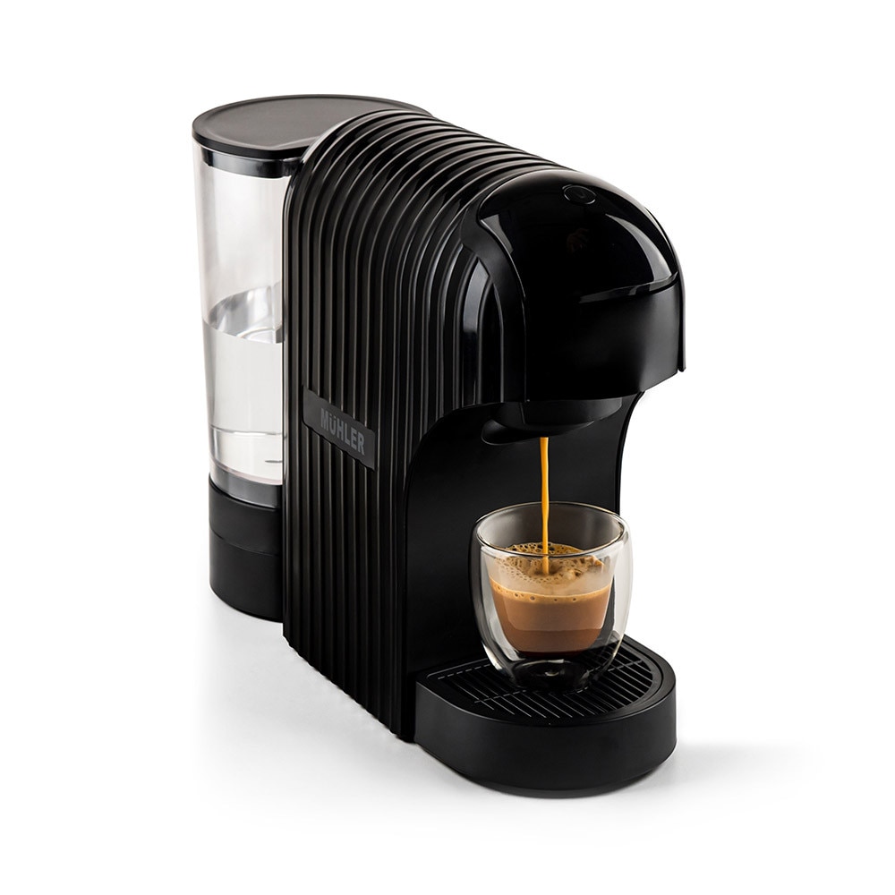 Комплект Еспресо машина 3в1 Muhler MCM-601, 2 броя чаши за еспресо Luigi Ferrero Coffeina 80ml и ...