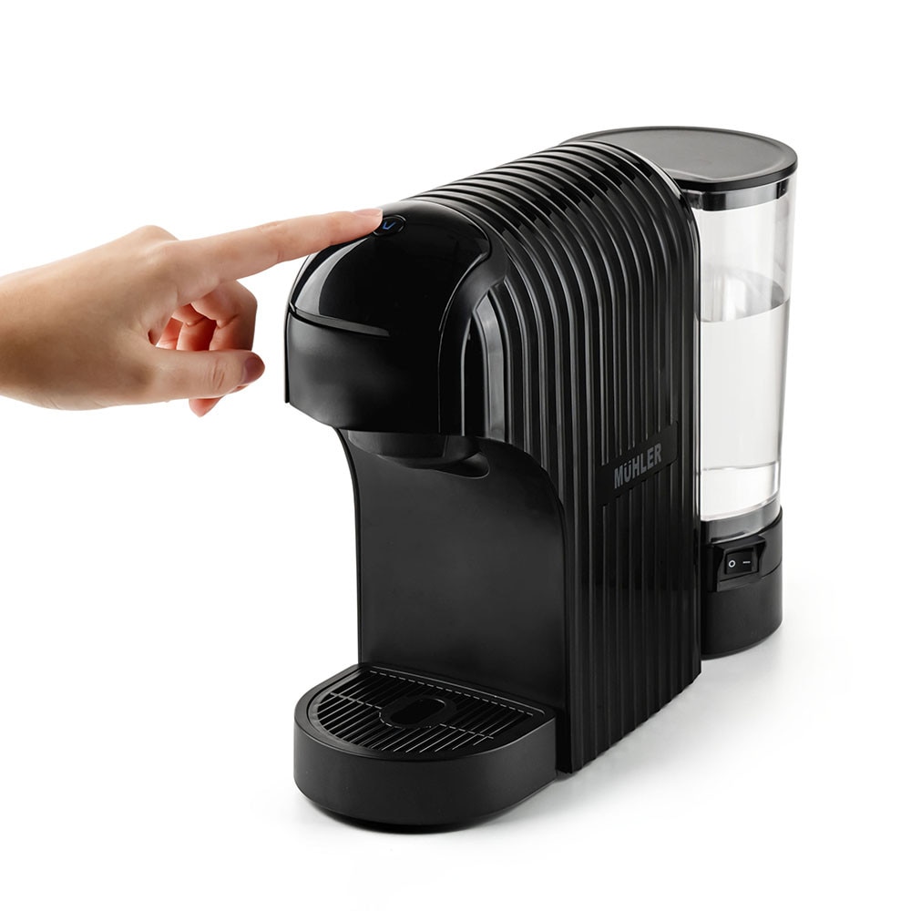 Комплект Еспресо машина 3в1 Muhler MCM-601, 2 броя чаши за еспресо Luigi Ferrero Coffeina 80ml и ...