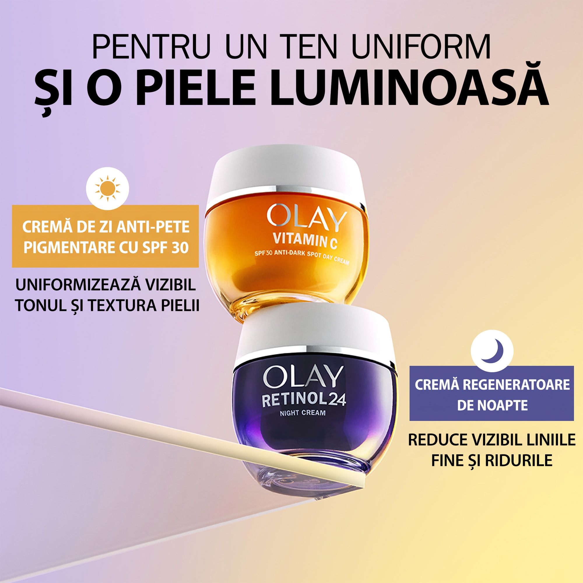 Olay Retinol 24: Crema de noapte anti-age pentru hidratare instantanee ...
