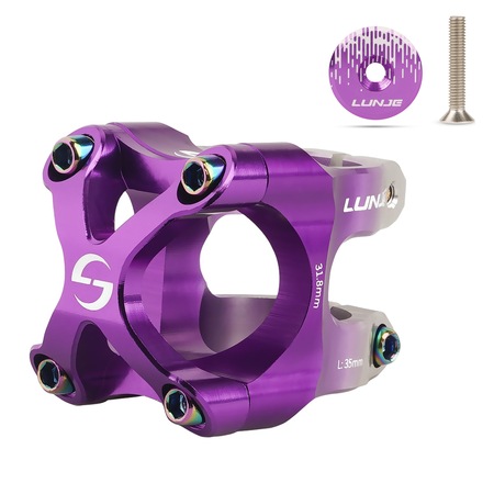 Pipa ghidon MTB cu capac headset, aluminiu ultra-usor prelucrat CNC ...