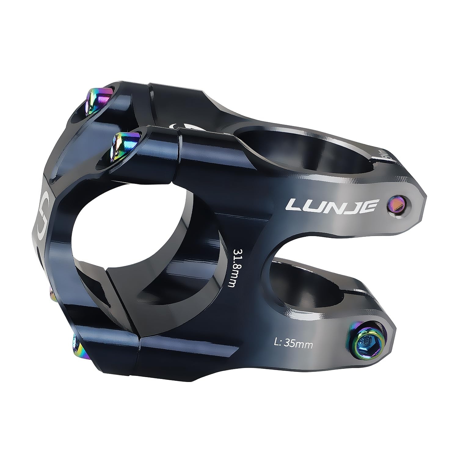 Pipa ghidon MTB cu capac headset, aluminiu ultra-usor prelucrat CNC ...