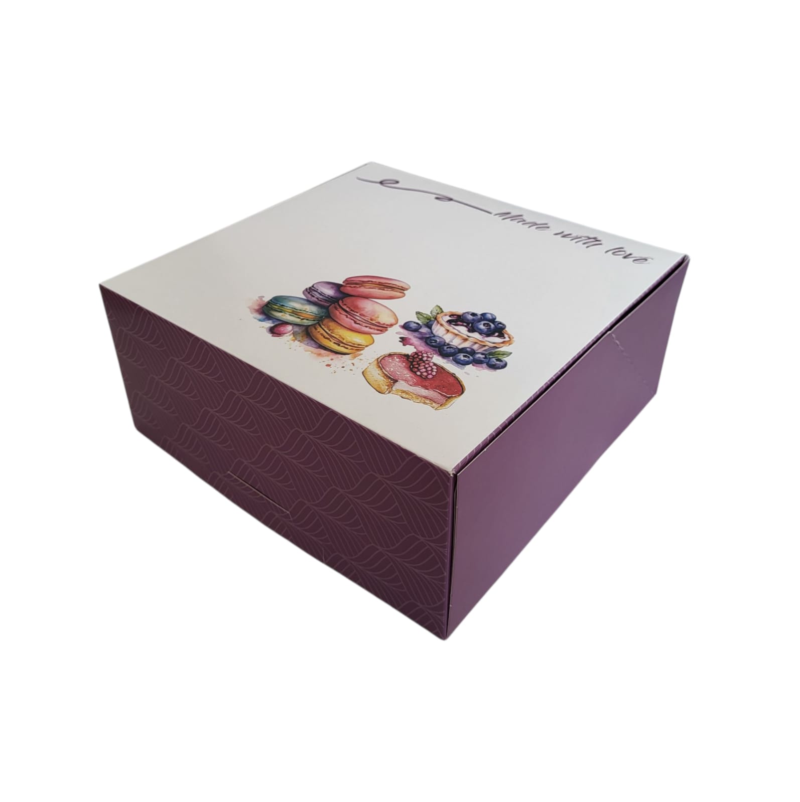 Set 25 cutii pentru prajituri 18x18x8cm - eMAG.ro