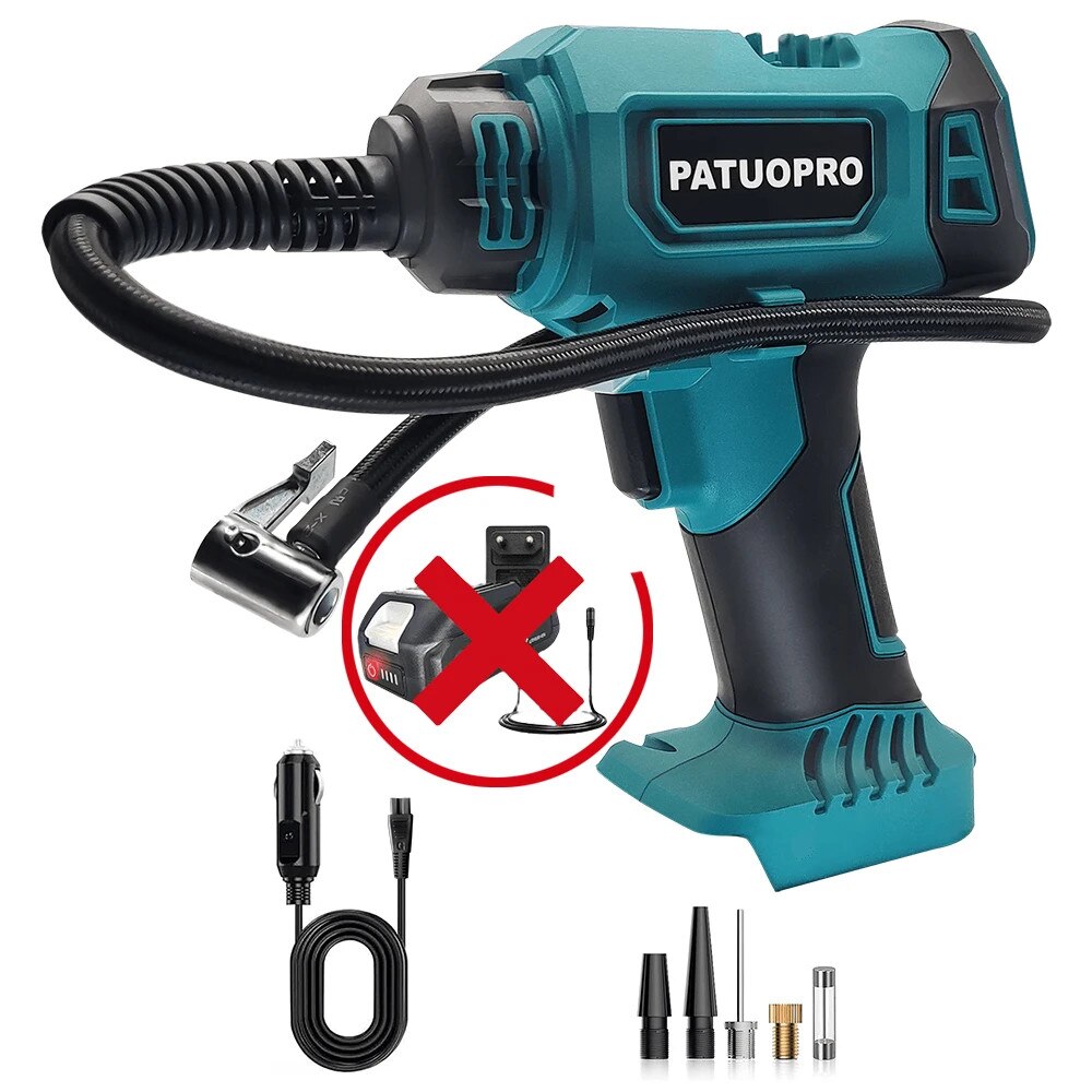 Pompa de umflat electrica, fara fir, display digital inteligent, 150 ...