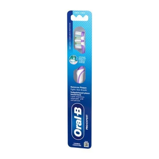 Klasszikus fogkefe, ORAL-B, Pro Deep Clean, 40M, többszínű - eMAG.hu