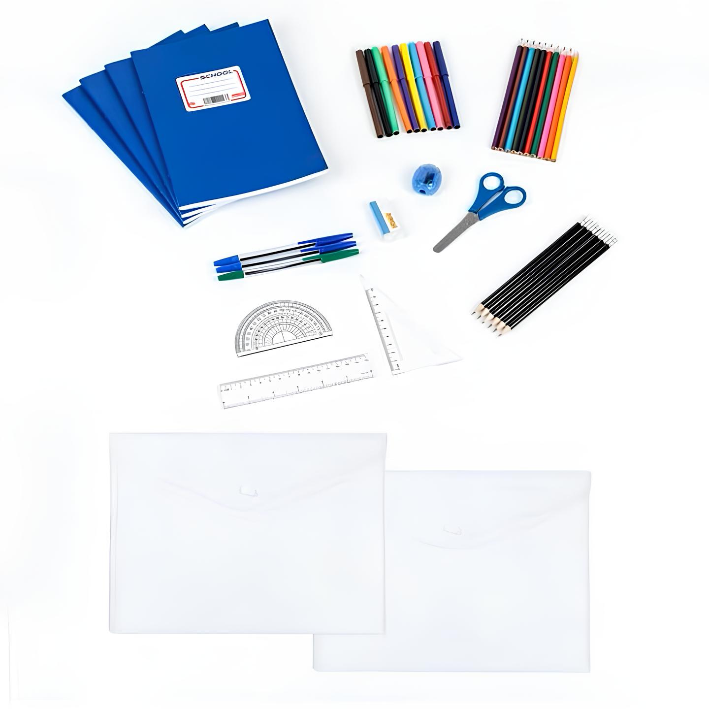 Set rechizite scolare/Pachet scolar complet, Angmad, setul este compus ...