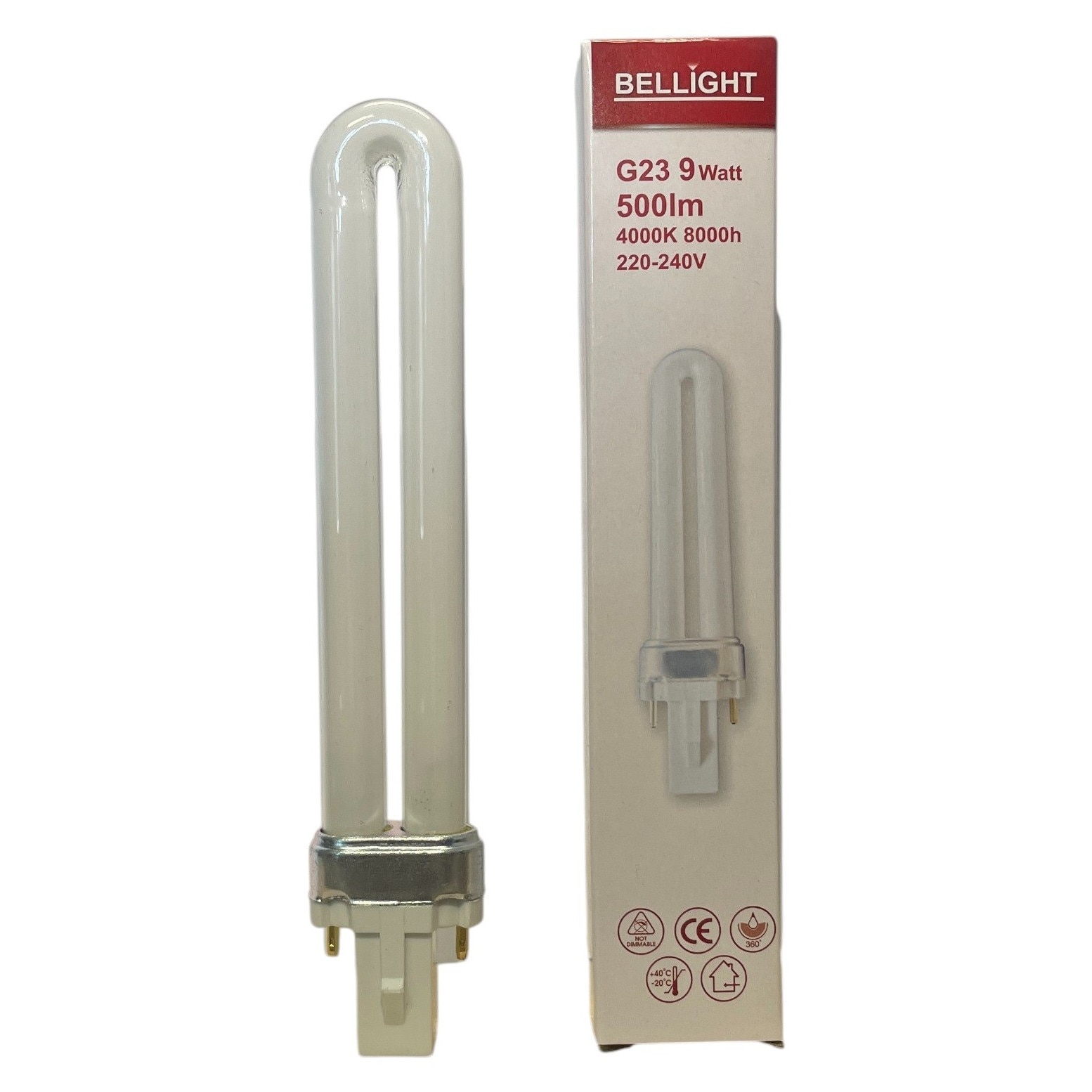 G23 BELLIGHT izzó, 9W, 4000K, 500lm, 2 érintkezős - eMAG.hu