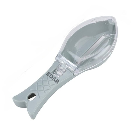 Curatător solzi de pește EDAR cu capac, ergonomic, 16x5cm - eMAG.ro