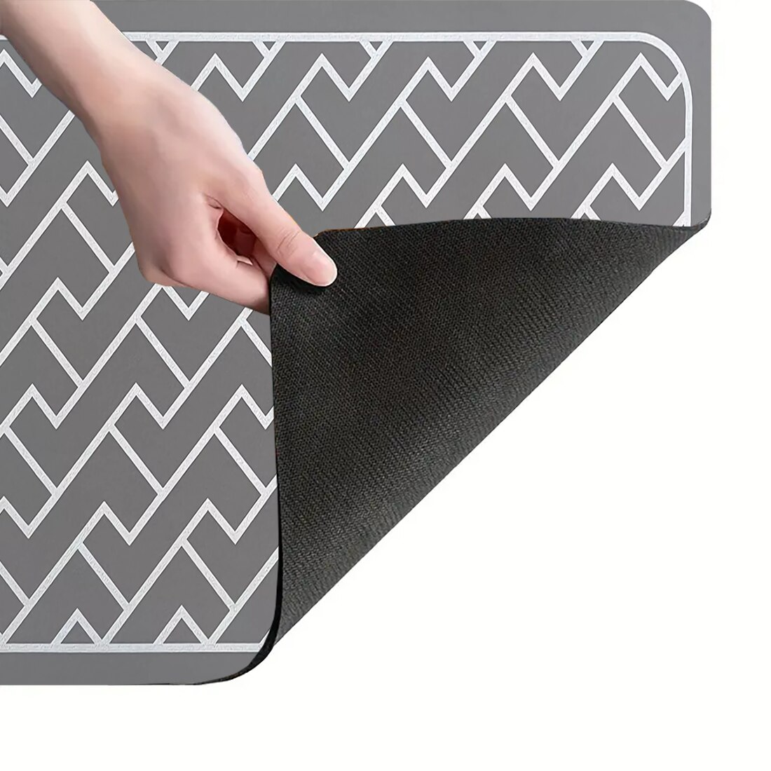 Suport Absorbant Antiderapant pentru Chiuveta, 30x40 cm - Fata din ...