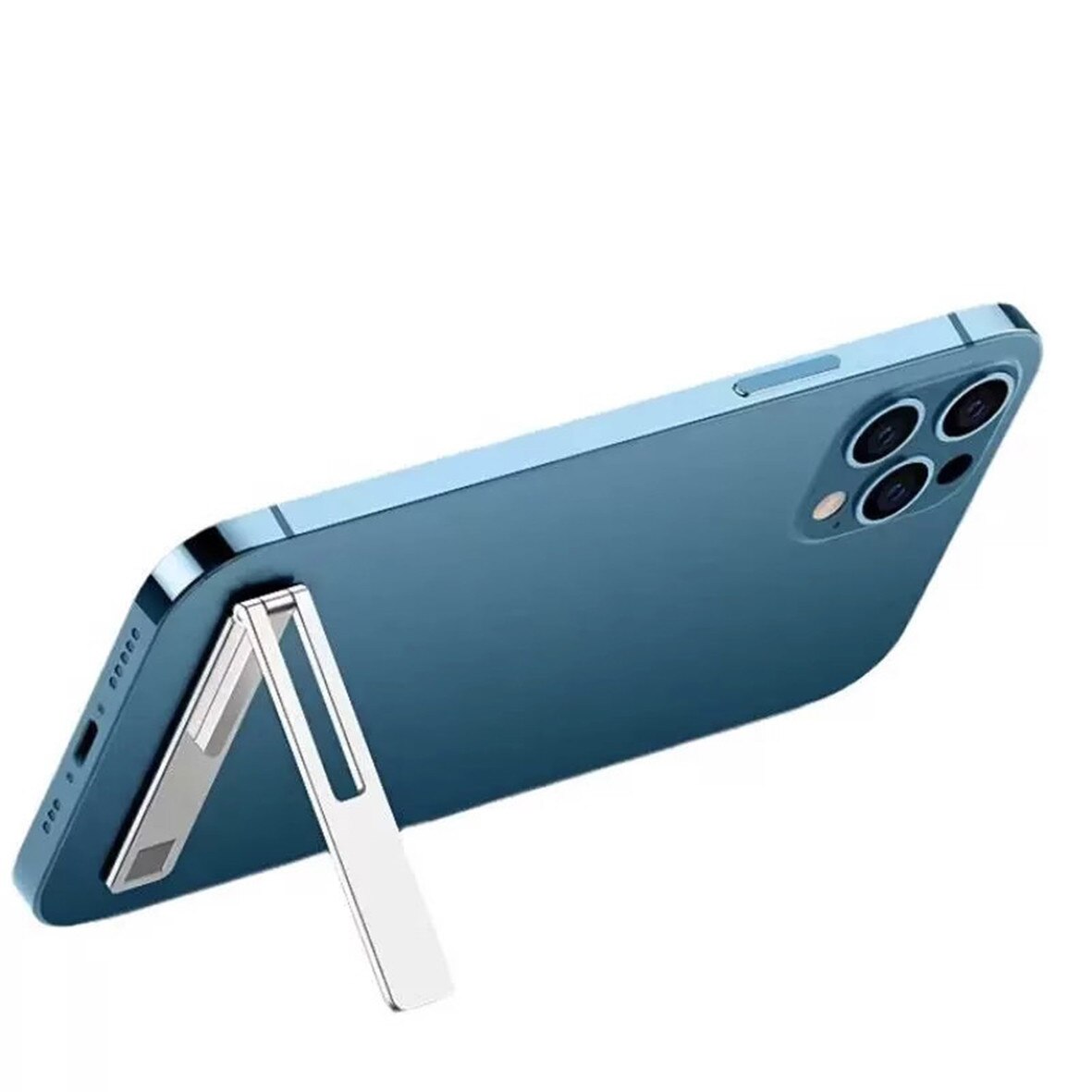 Suport pentru telefon, Pentru spate telefon, adeziv 3M, pliabil, aliaj ...
