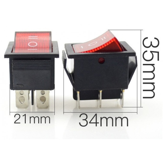 Dublu comutator 15A 250V - eMAG.ro