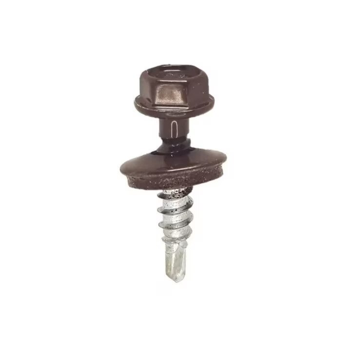Surub autoforant pentru tigla metalica/tabla, cap hexagonal, 14mm saiba ...