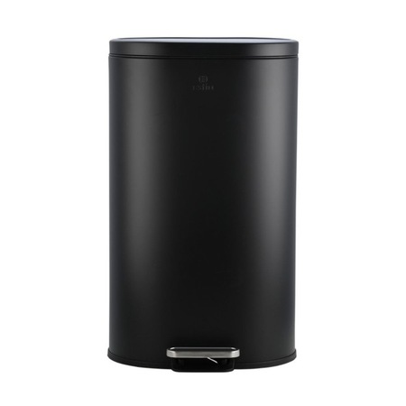 Cos de gunoi Estia Home Art Ovoid 30L, Soft Close, negru - eMAG.ro