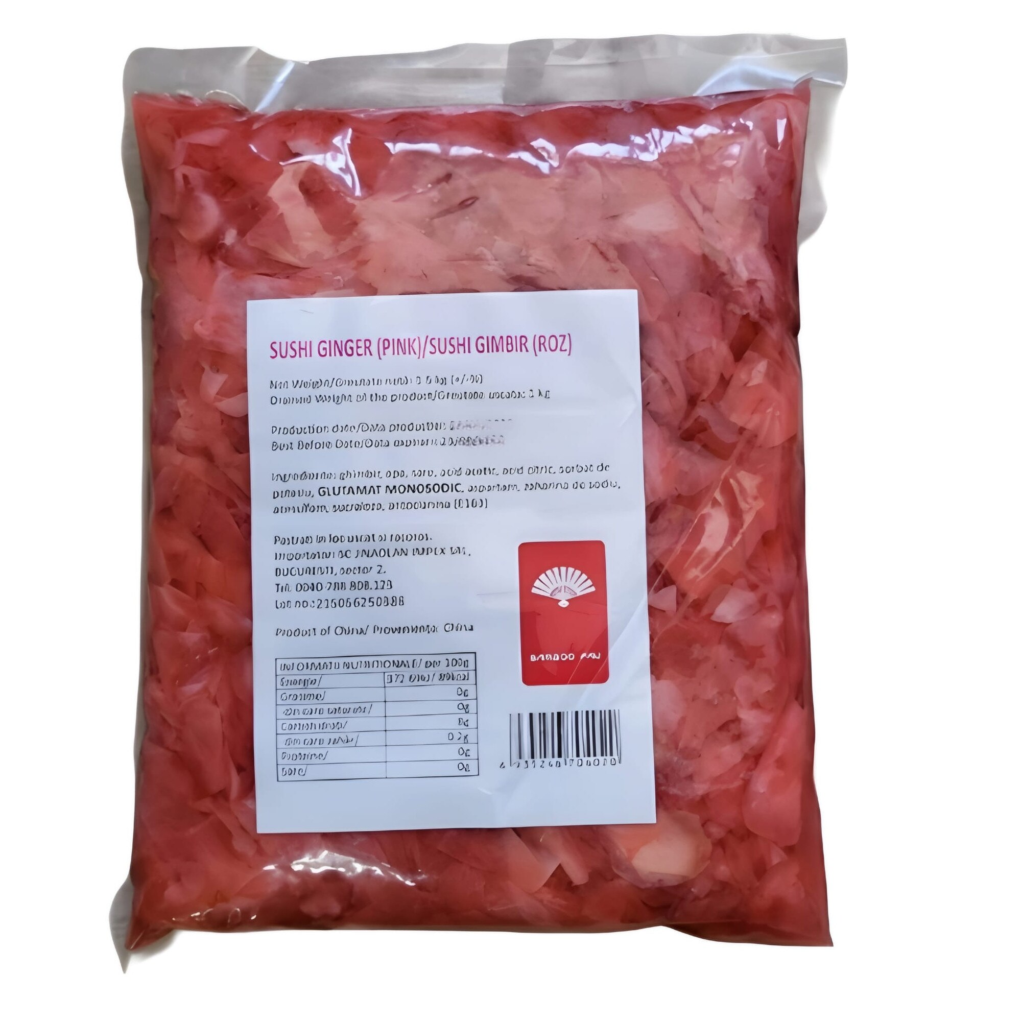 Ghimbir roz murat pentru sushi 1.5kg - eMAG.ro