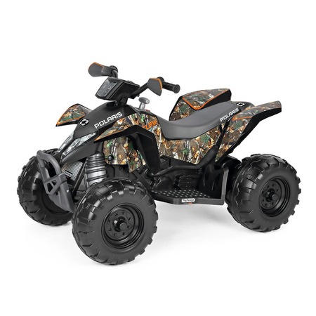 ATV Peg Perego Polaris Outlaw 330 W, 12V, 3 години+, Camo - eMAG.bg