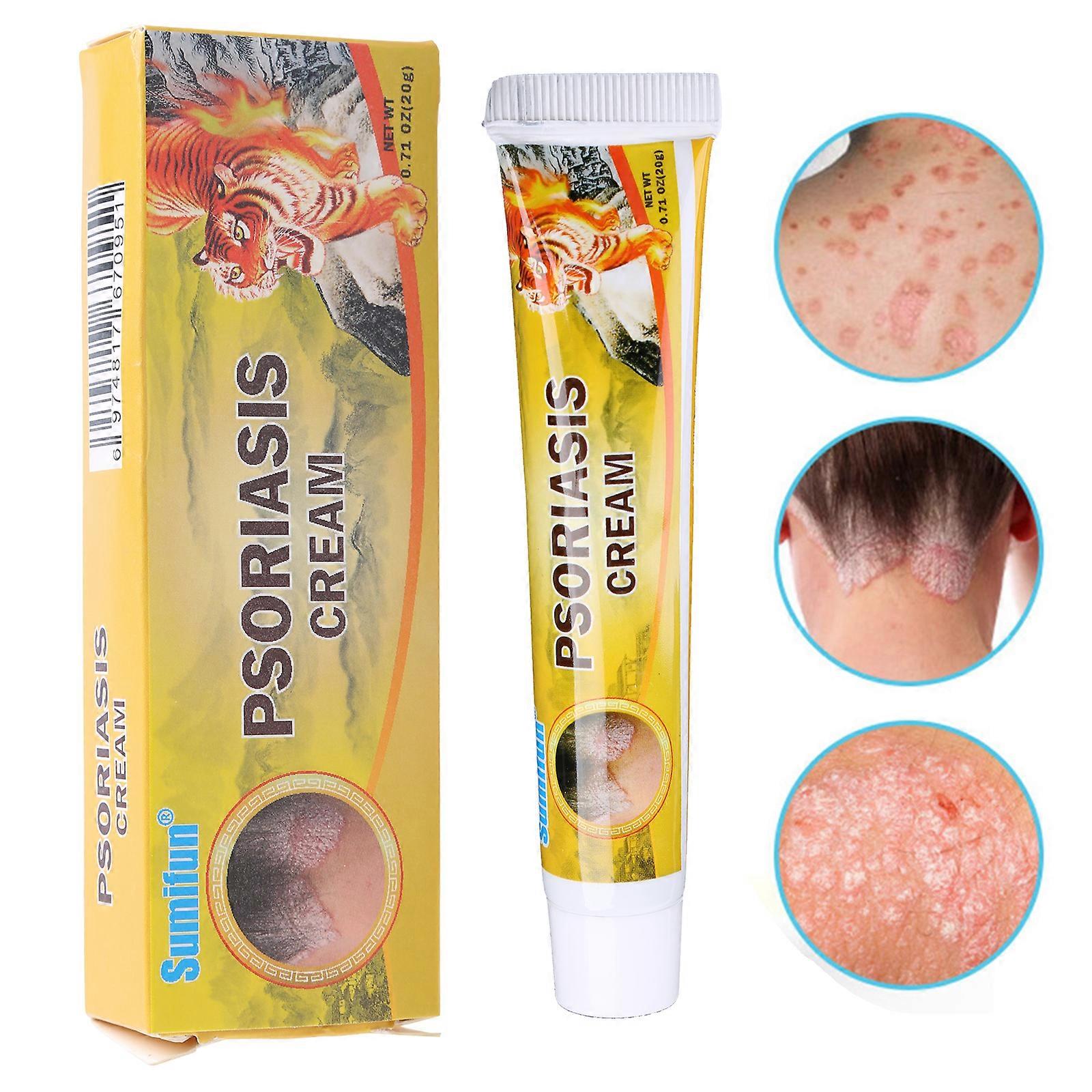 Crema pentru Psoriazis/Eczema/Dermatita, Sumifun, 20ml, Antibacteriana ...