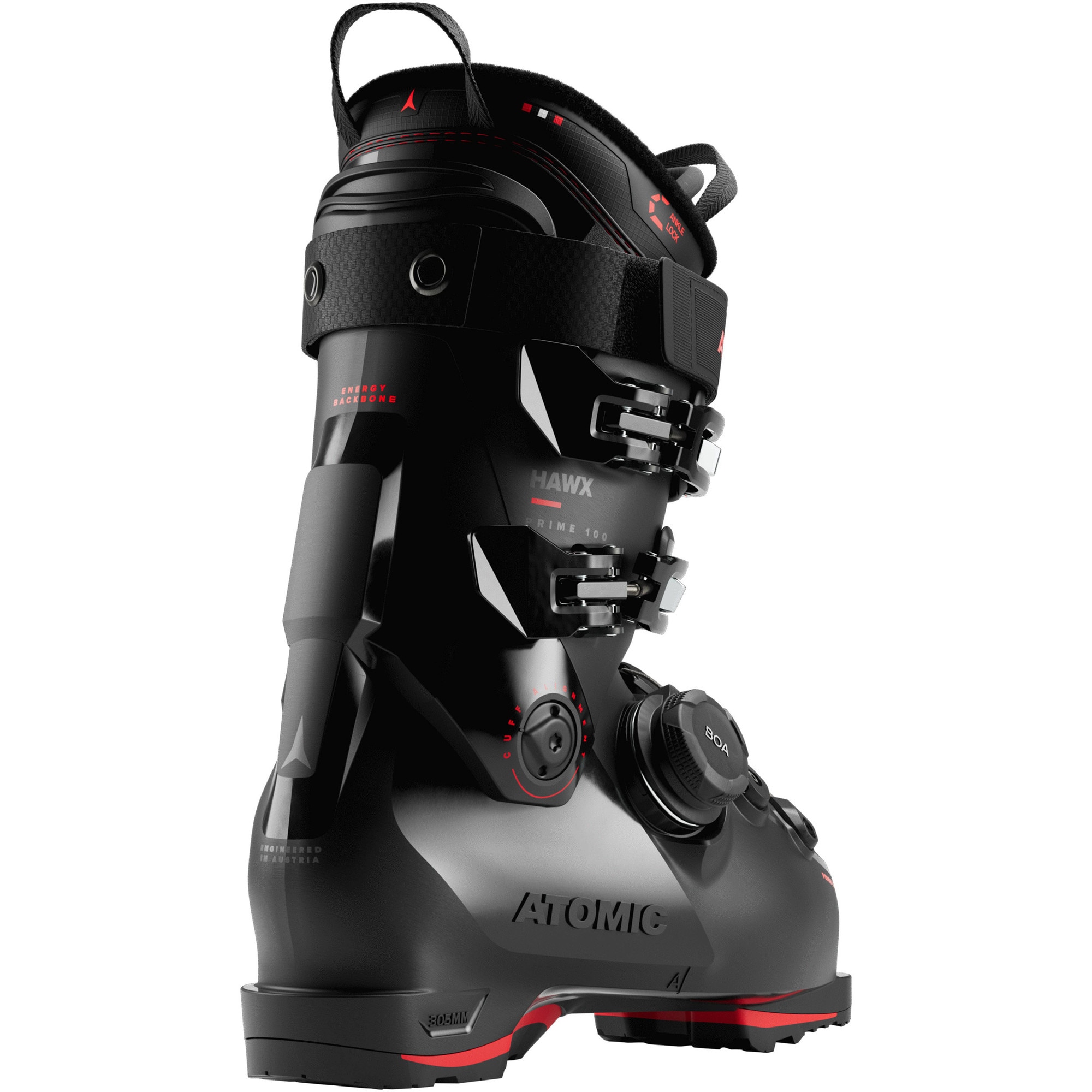 Clapari ski adulti Atomic Hawx Prime 100 BOA, marime 27/27.5, Negru ...
